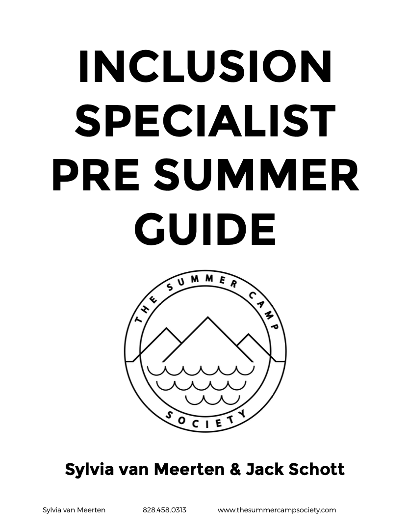 Inclusion Specialist Pre-Summer Guide – The Summer Camp Society ...